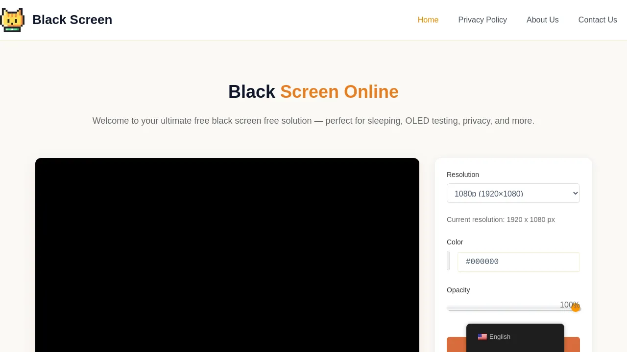 Black Screen Online - BestofAI